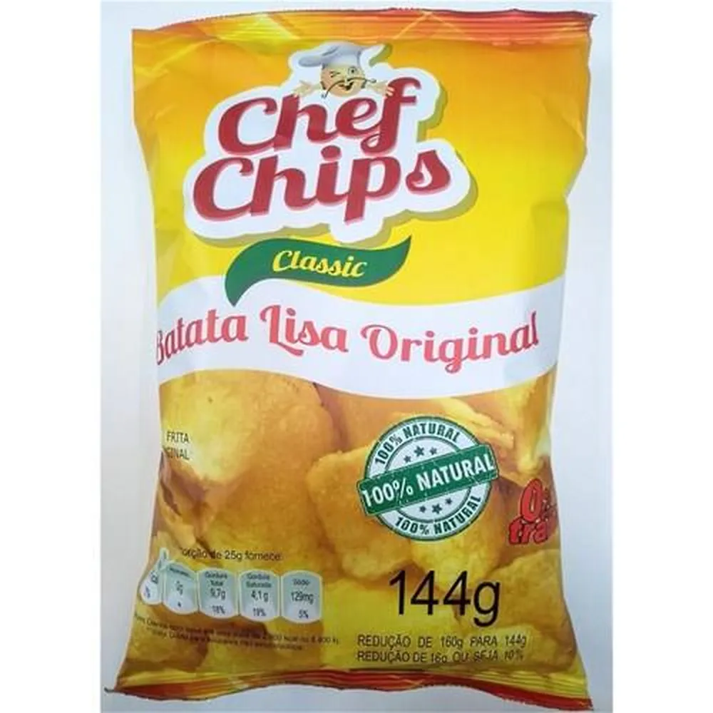 Rizolar - Batata Chef Chips 144G Lisa